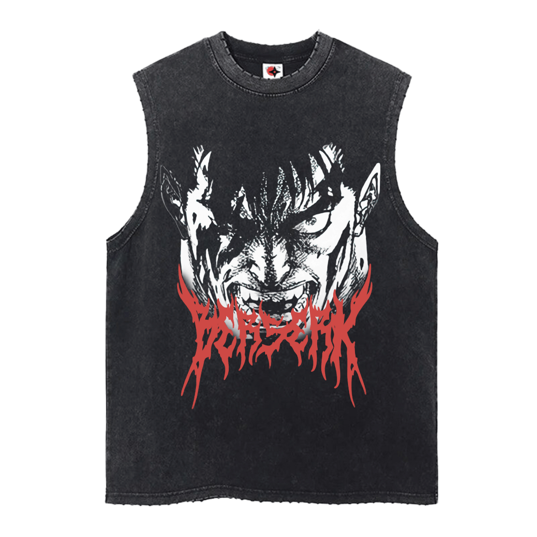 Guts Heartless Vintage Vest – otakusheavenindia